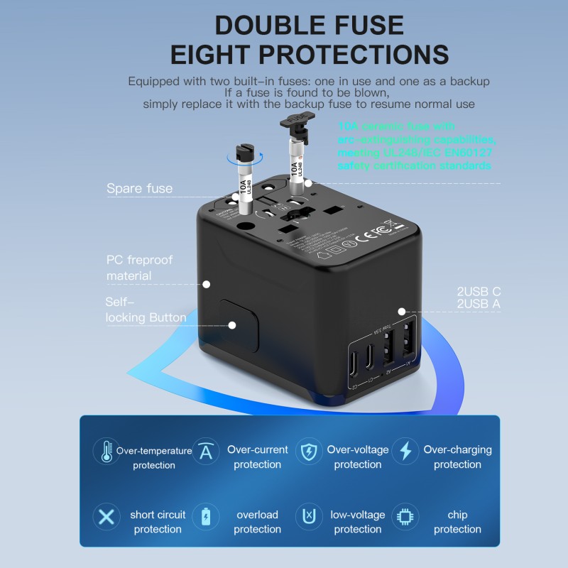International Power Plug and Custom Travel Adapters
