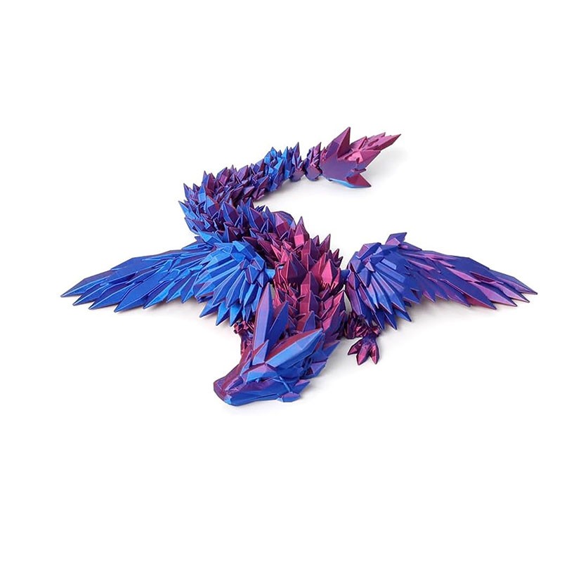 Buy 3D Printed Winged Flying Dragon Toy | Articulated 3D Printed ...
